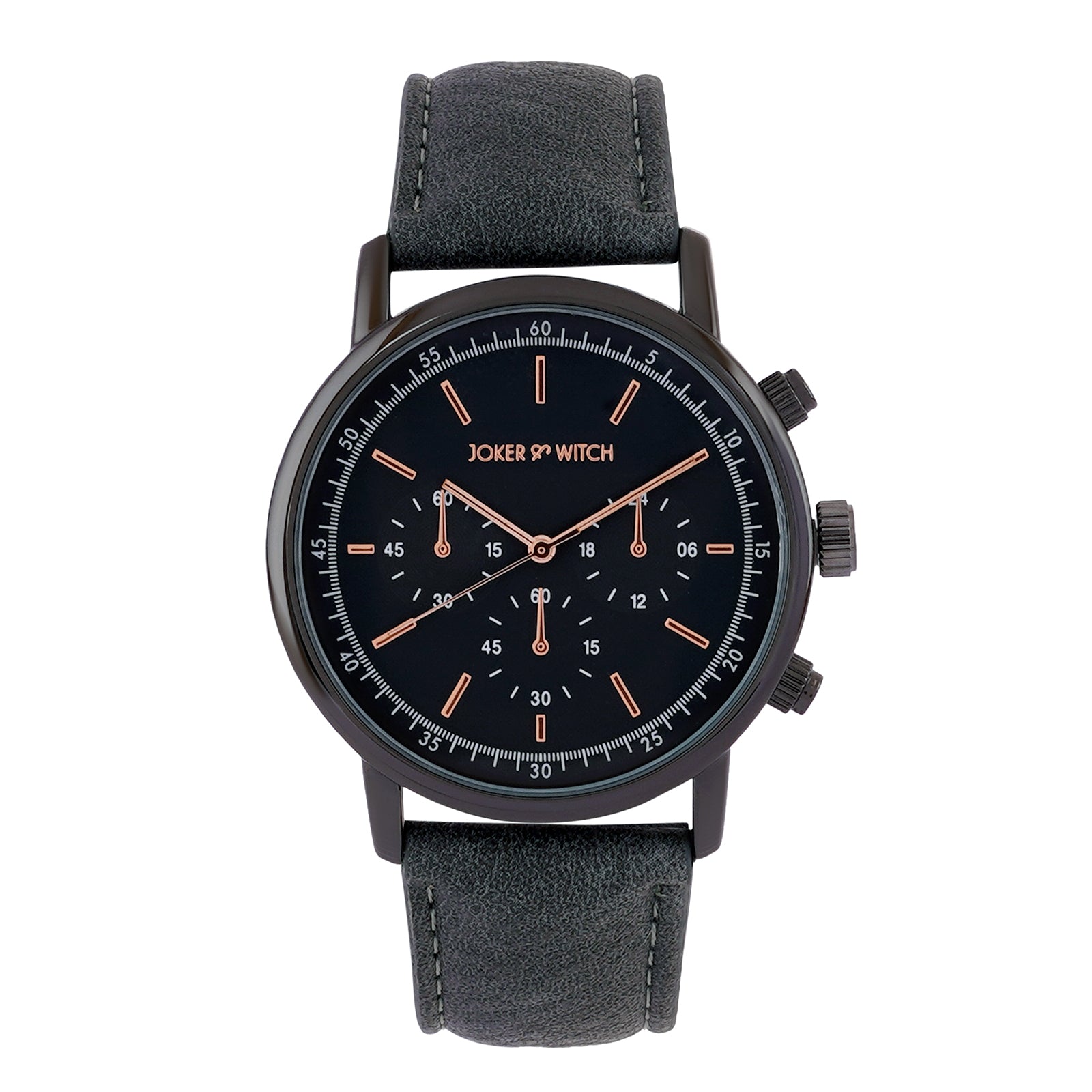 Shop online Landa All Grey Pu Strap Watch by Joker & Witch