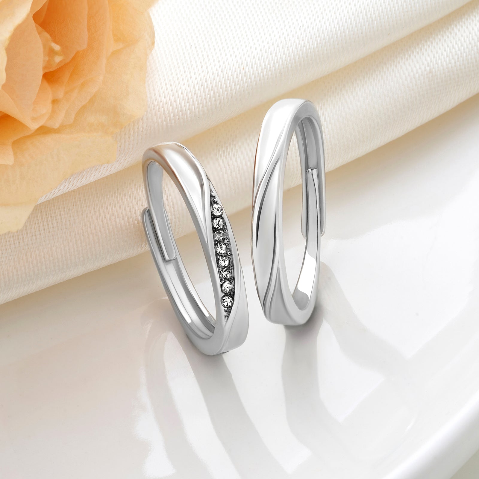 Graham & Amanda Love for Life Diamond Couple Rings – Joker & Witch