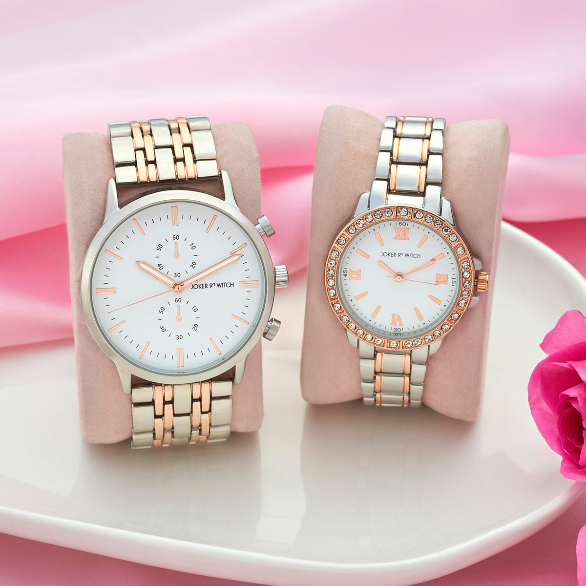 Shop Joker & Witch Zack & Florence Couple Watches For Men & Women