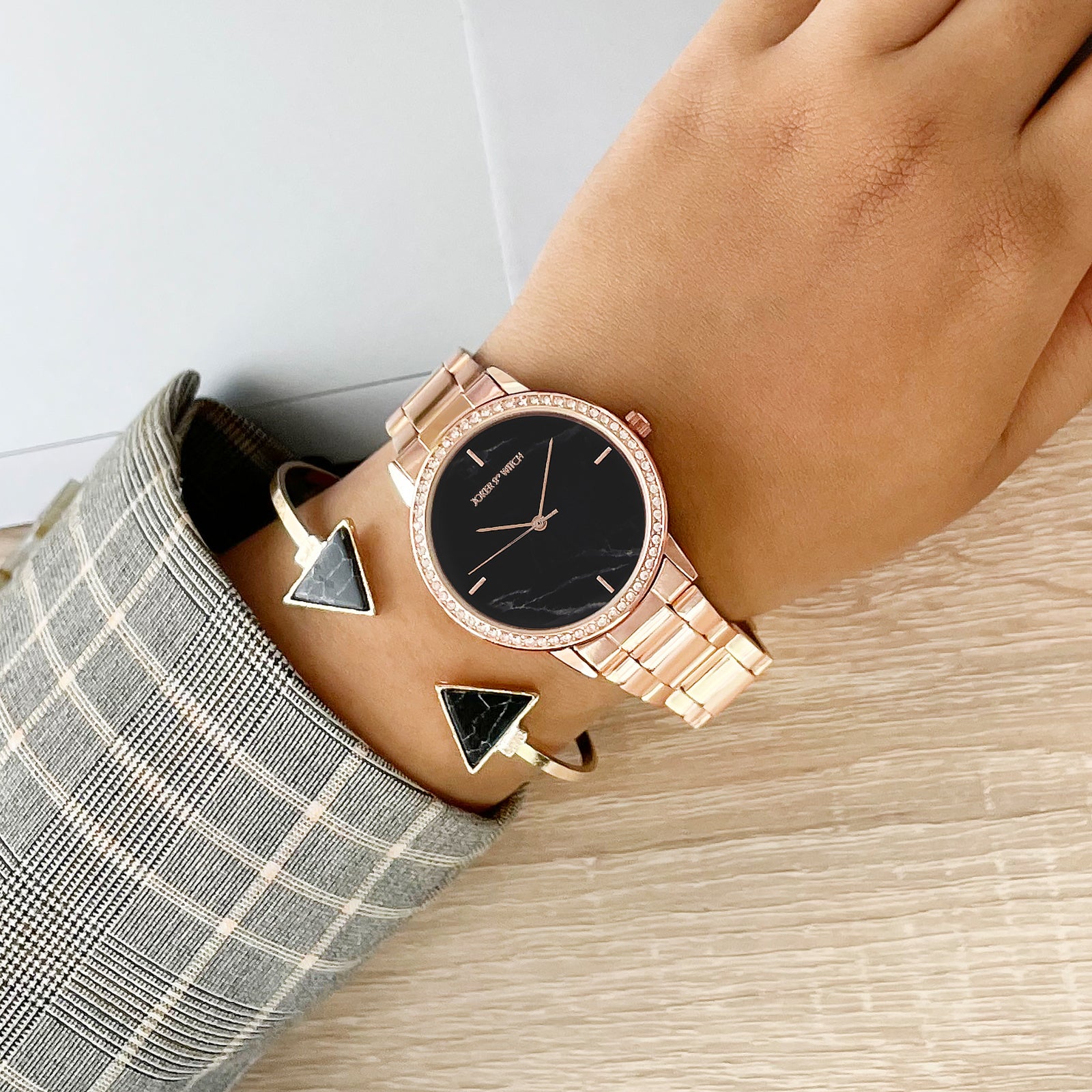 Joker & Witch Cinnamon Watch Bracelet Stack For Women