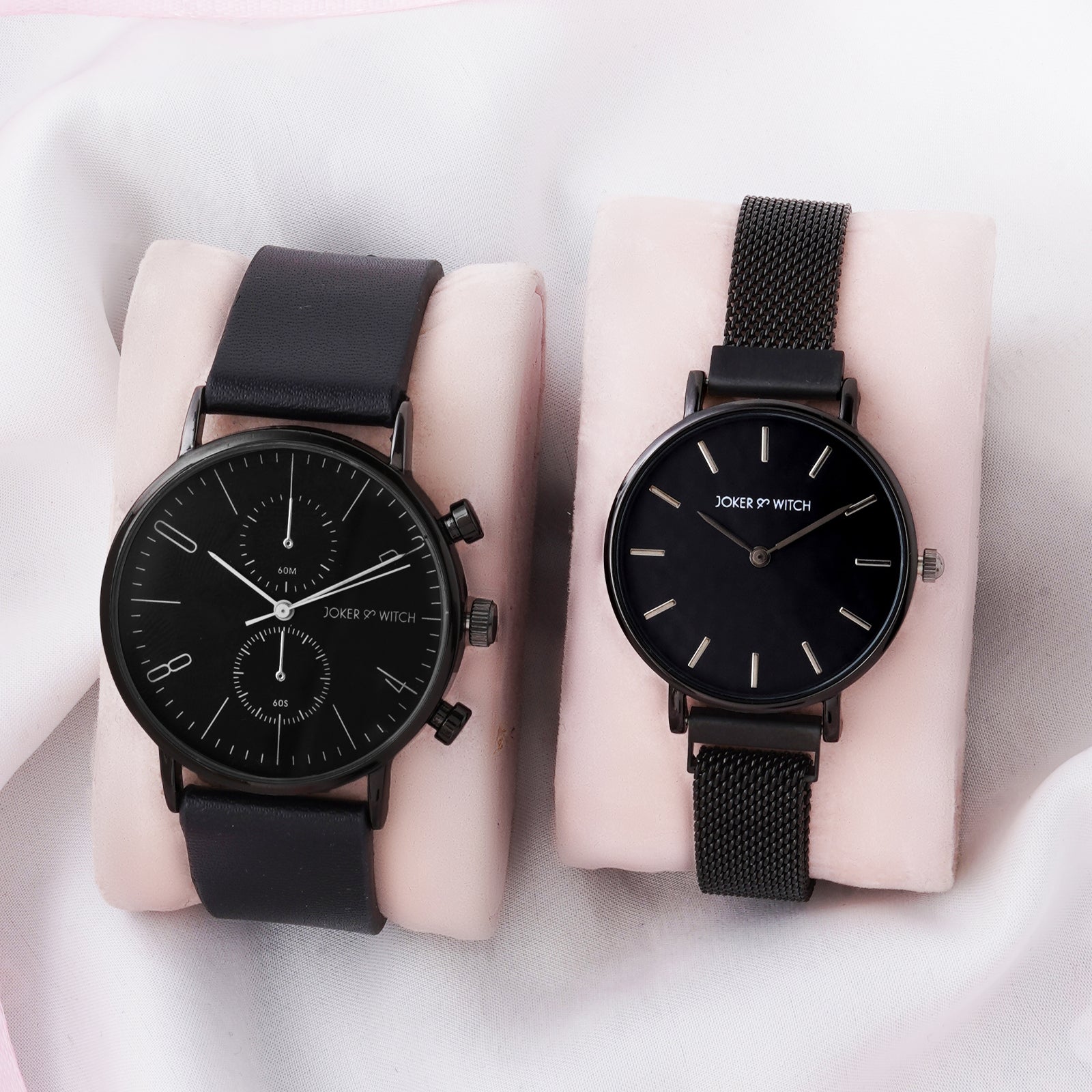 Shop Joker & Witch Sugary Jujep Couple Watches For Men And Women
